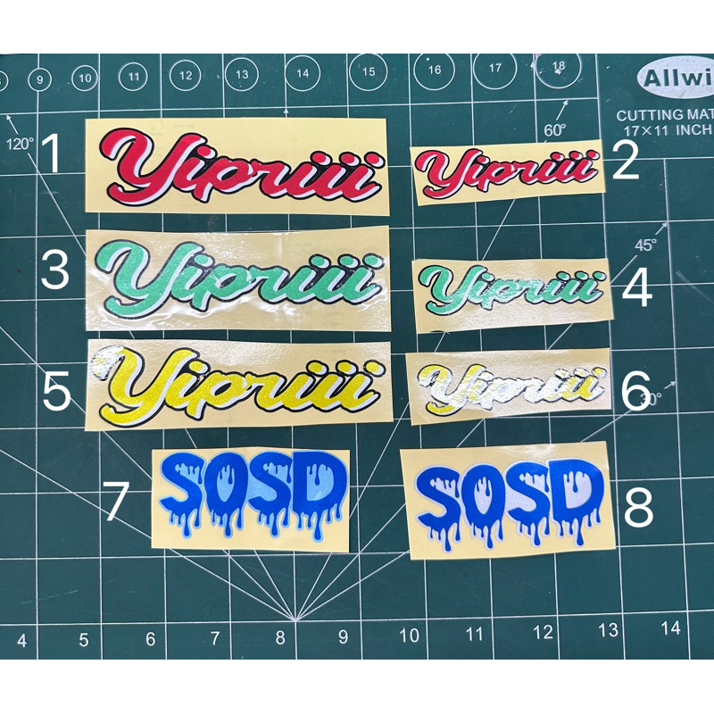 SOSD YiPiii Sticker Pantul Cahaya | Shopee Malaysia