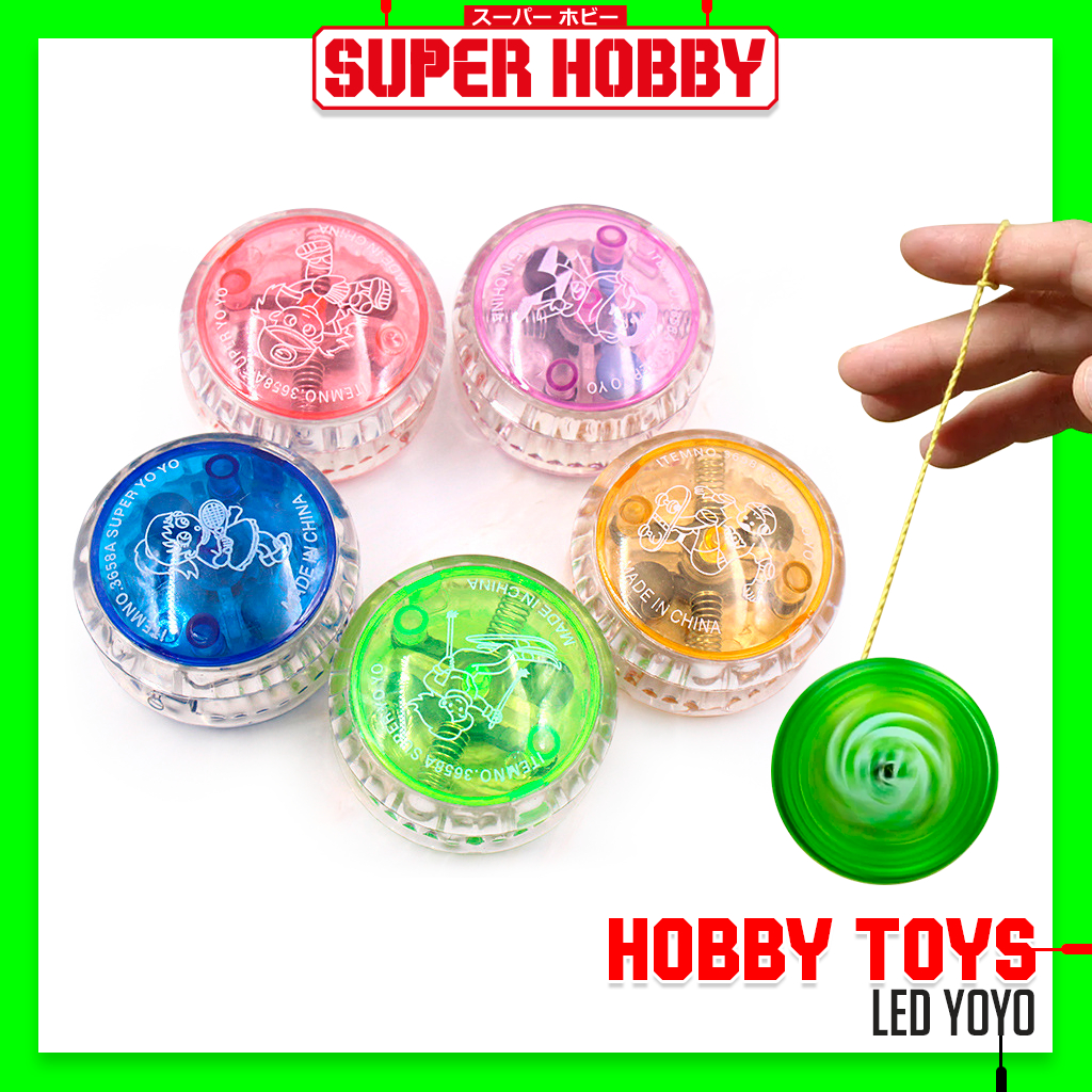 YoYo Yo-Yo Ball LED Flashing Glowing Children Toys Luminous YoYo Kids String Control Creative ...