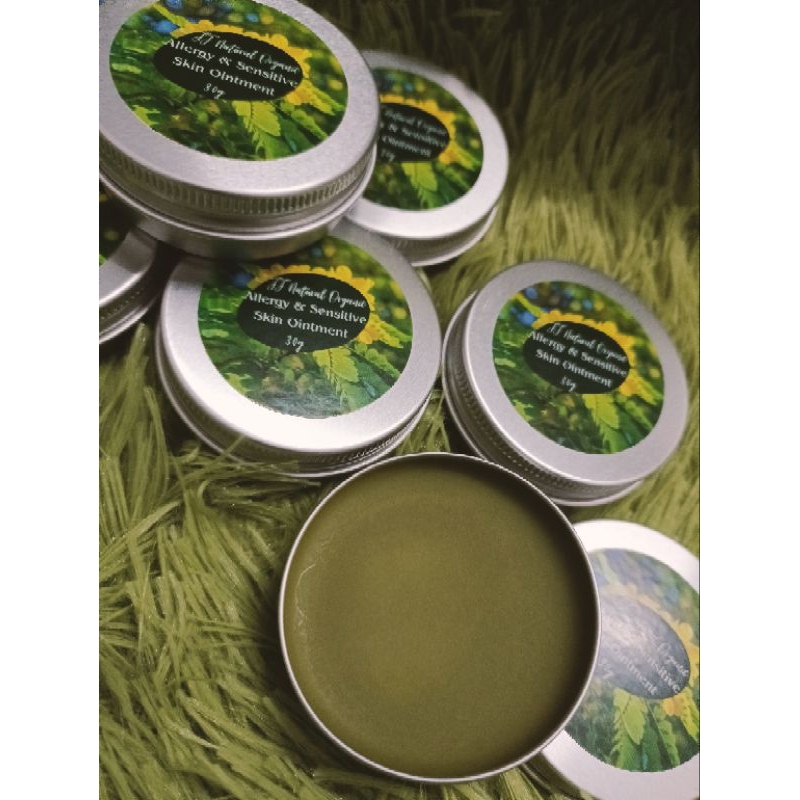 🌿JJ NATURAL ORGANIC Allergy & Sensitive Skin Ointment 🌿(30g) | Shopee ...