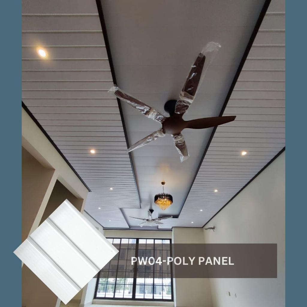 PVC Panel 🔥Free Buble Wrap Packing🔥 6 FT Poly Ceiling & Wall Panel with ...