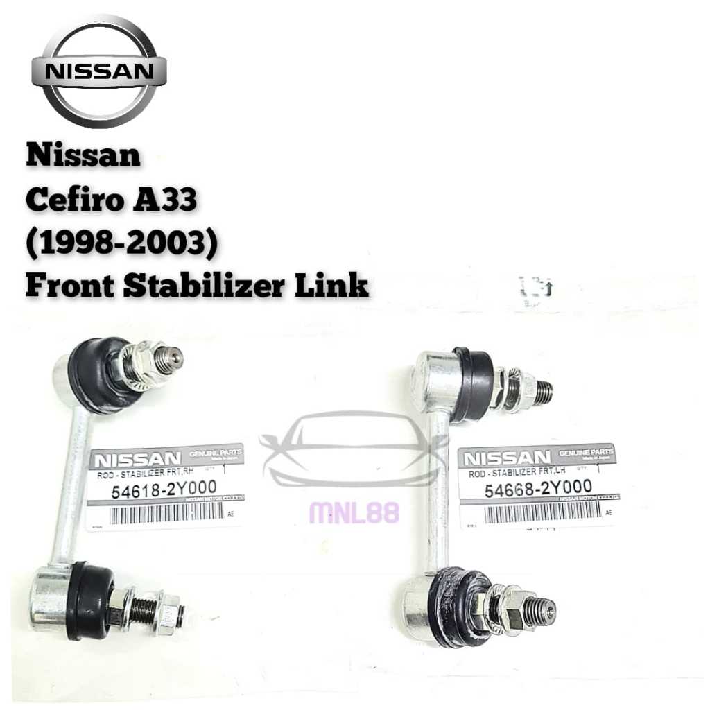 (1 Pair) 54618-2Y000 54668-2Y000 Nissan Cefiro A33 Stabilizer Link ...