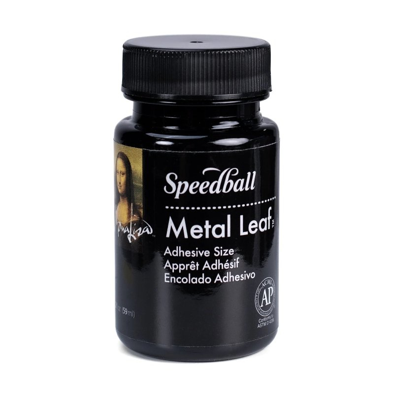 🇺🇸 Speedball Mona Lisa Metal Leaf Adhesive Size 59ML | Shopee Malaysia