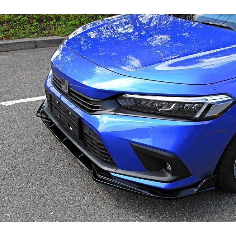 Honda Civic FE (2022-2023) V2 Front Lip Front Bumper Skirt Lip PU ...