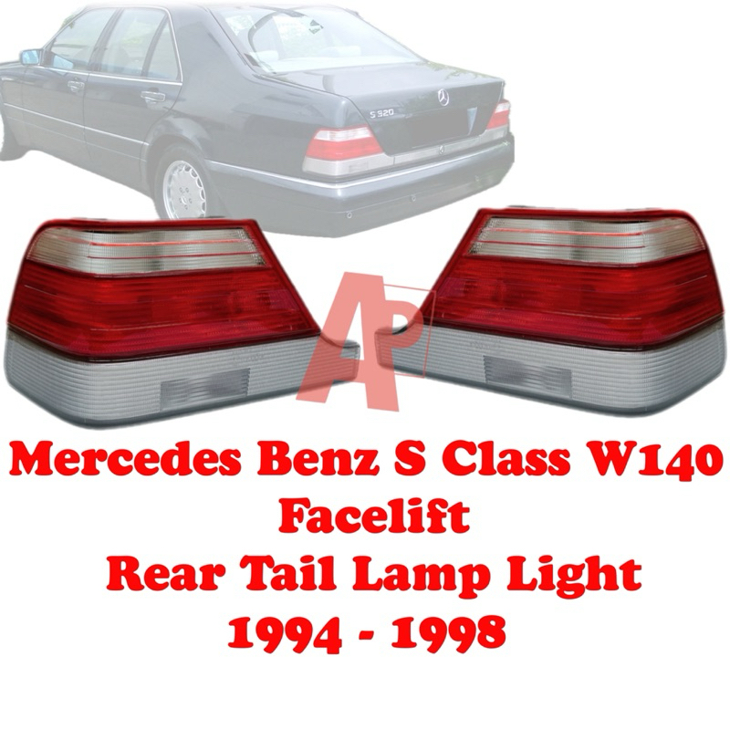 Mercedes Benz S Class W140 Facelift Rear Tail Lamp Light 1994 - 1998 ...