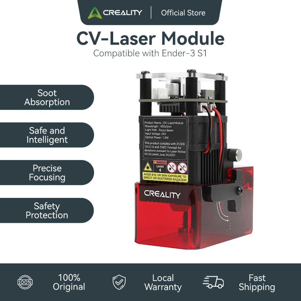Creality CV Laser Module for Ender-3 S1/S1 Pro 3D Printer | Shopee Malaysia