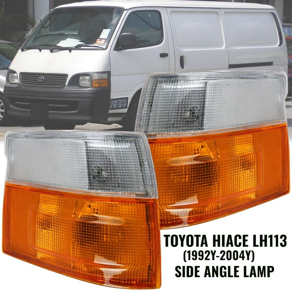 Toyota Hiace Van LH113 1992 Year Side Parking Corner Signal Angle Lamp Light Lampu Tepi Sisi ...