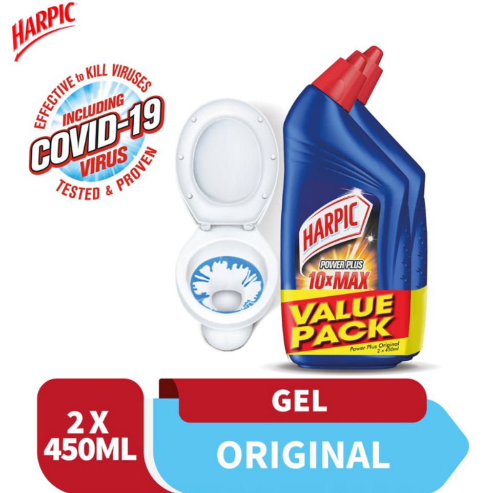 HARPIC TOILET CLEANING GEL 450ML x2 | Shopee Malaysia