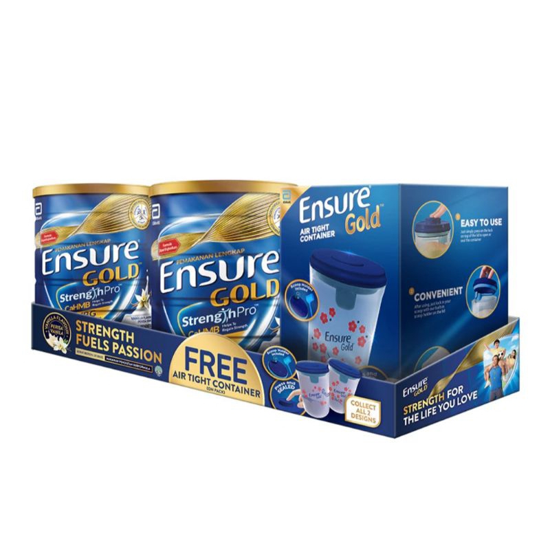 Ensure Gold Vanilla 800g Twin Pack with Premium Gift | Shopee Malaysia