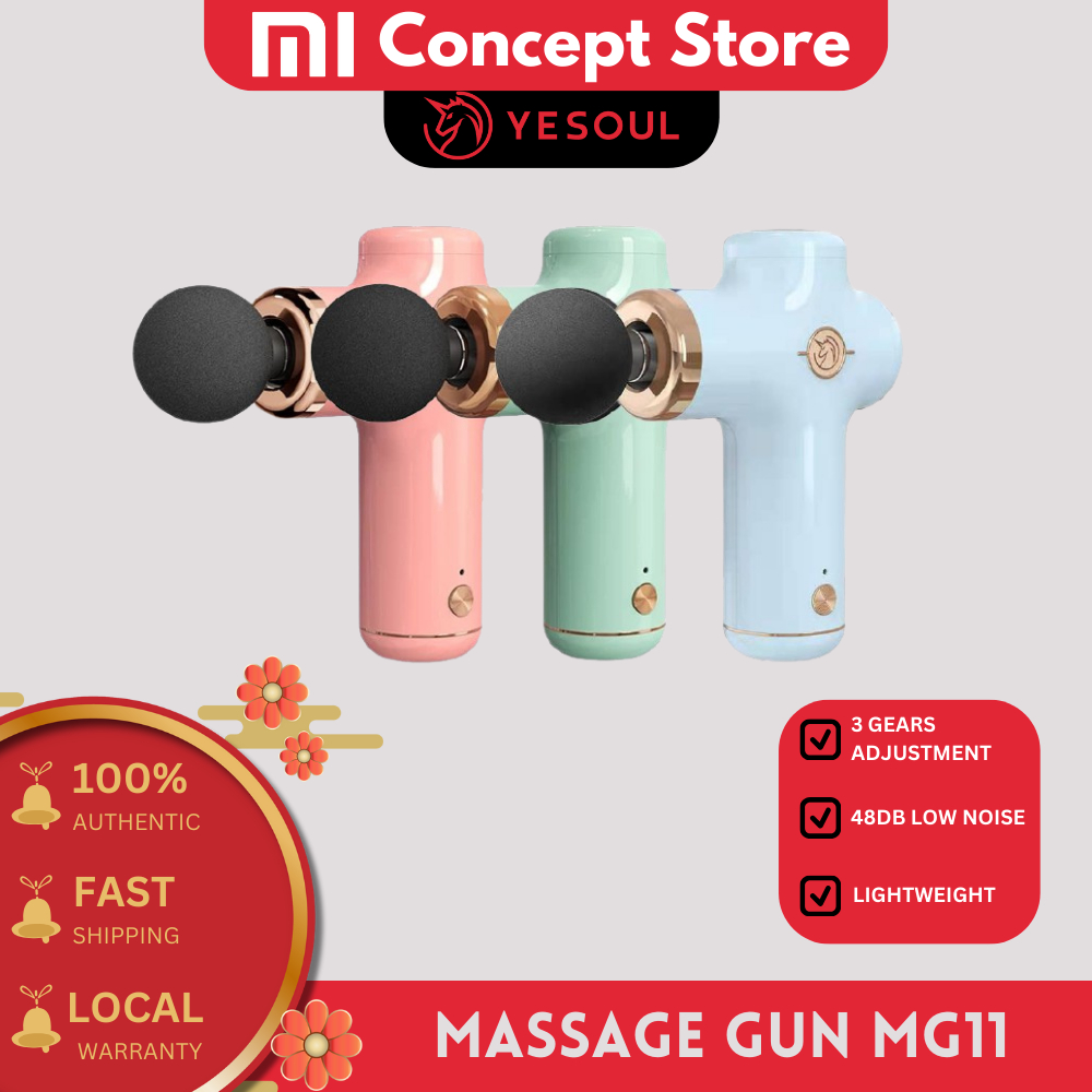 Yesoul Monica Mini Theragun MG11 Pocket Portable Rechargeable Electric ...