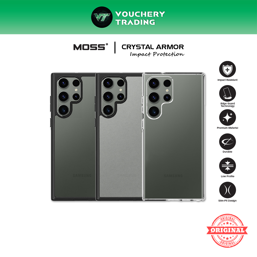 MOSS Crystal Armor Military Grade Shock Proof Drop Guard Phone Case ...