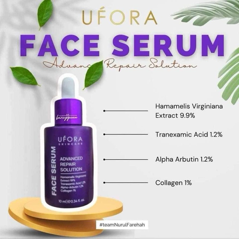 FACE SERUM UFORA 🩷🍀🩷 | Shopee Malaysia