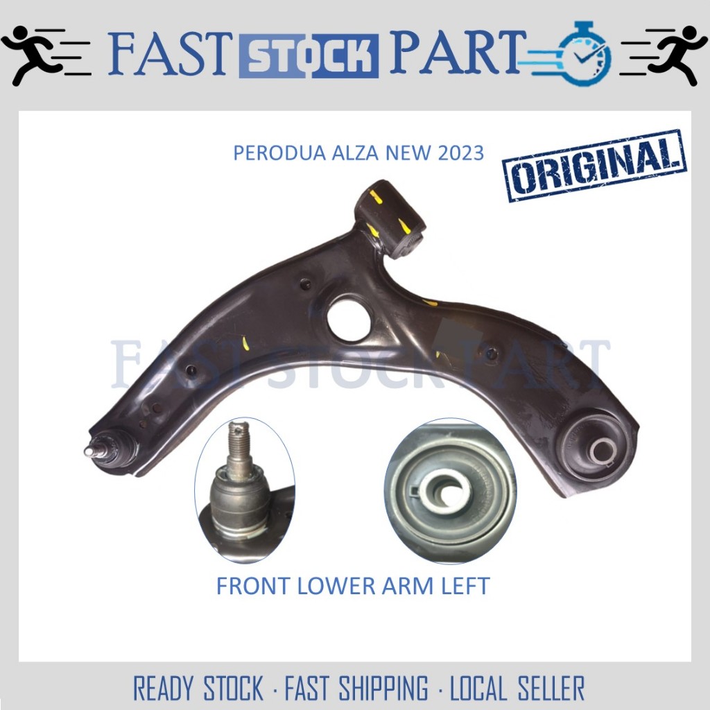 1PC ORIGINAL FRONT LOWER ARM LEFT - 48069-BZ441 PERODUA ALZA NEW 2023 ...
