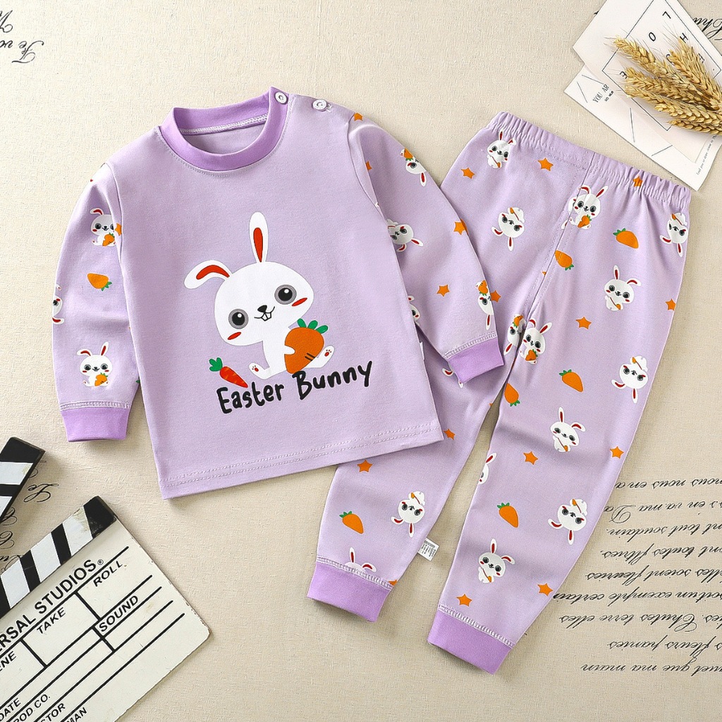 (3m-5yrs)Baby Pyjamas Set Children Sleepwear Tidur Kanak Kids Cloth ...