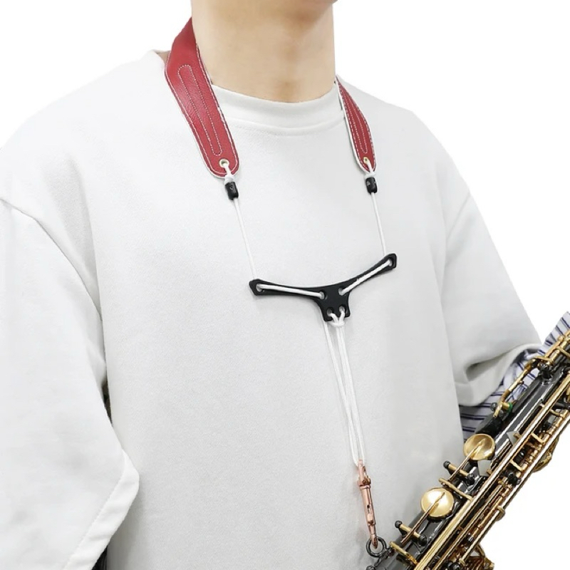 Forestone Colors Leather Neck Strap ( Red ) | Shopee Malaysia