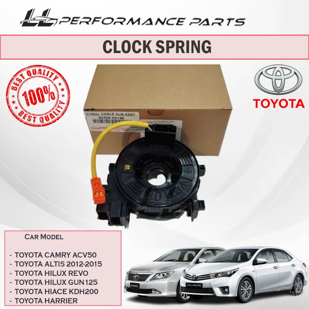 Toyota Camry ACV50 Altis Hilux Revo Hilux Gun125 Hiace KDH200 Harrier ...