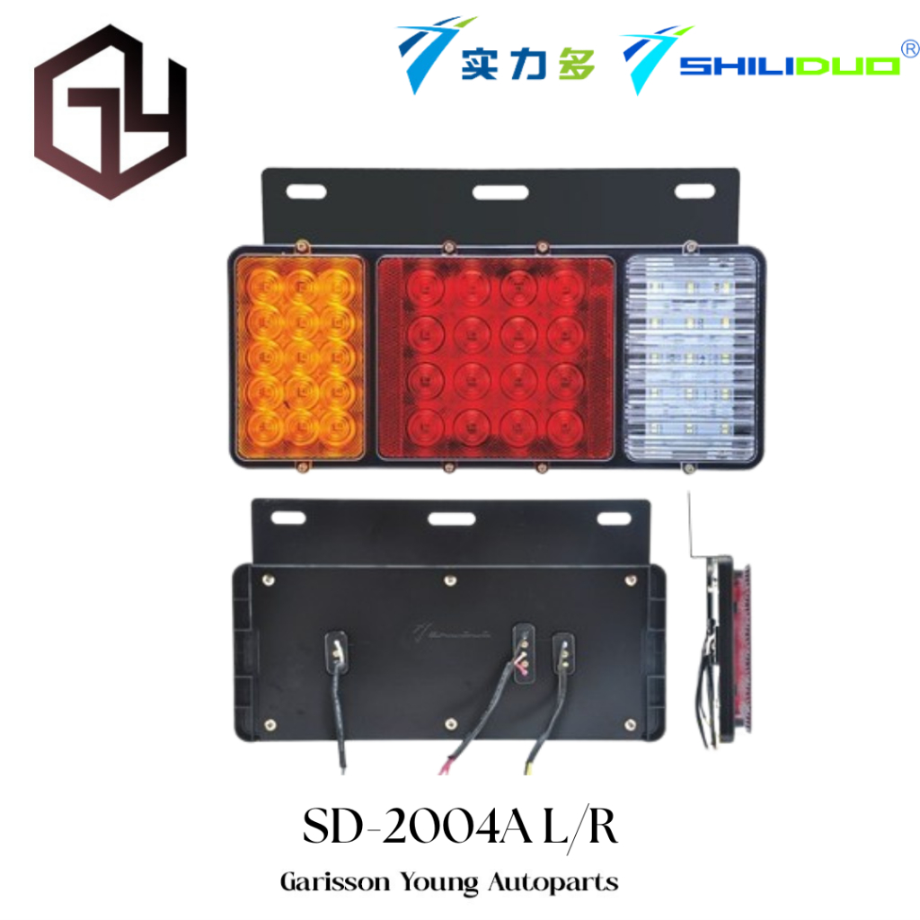 [SHILIDUO/实力多] 100% AUTHENTIC LED TAIL LAMP LIGHT FOR ISUZU NHR(12V ...