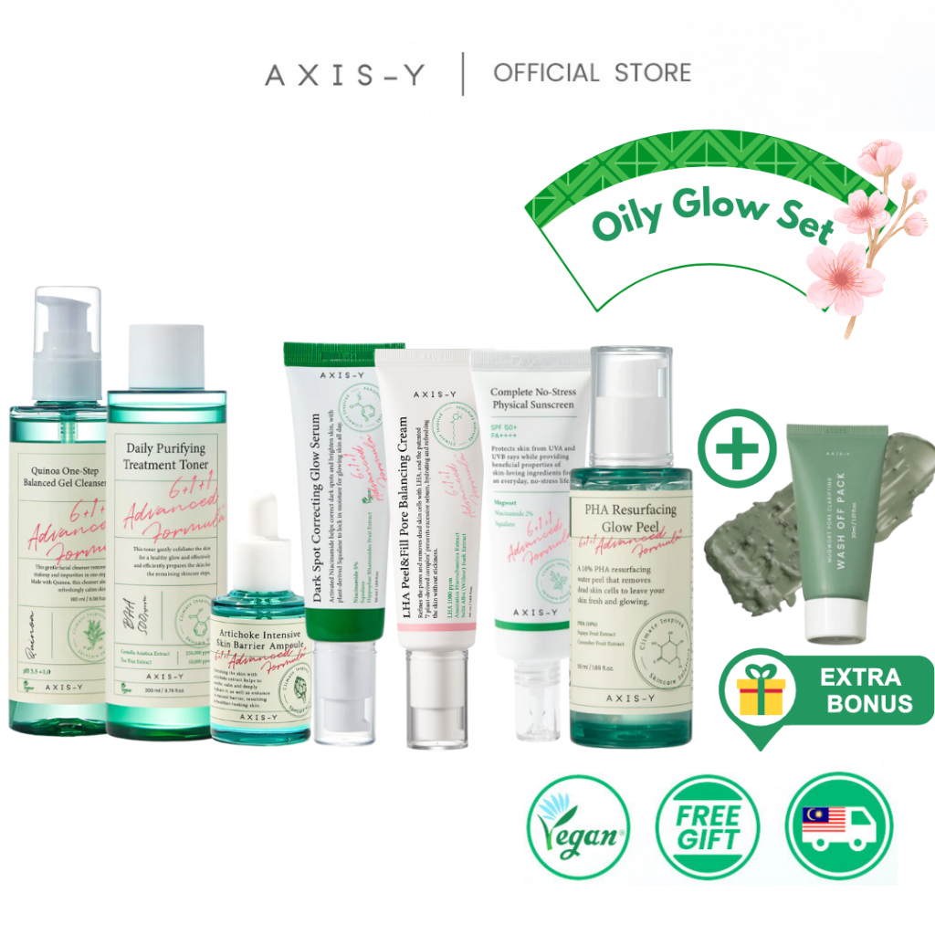 [AXIS-Y OFFICIAL] Oily Skin Special Set (Choose from 7 Functionalities) | Shopee Malaysia
