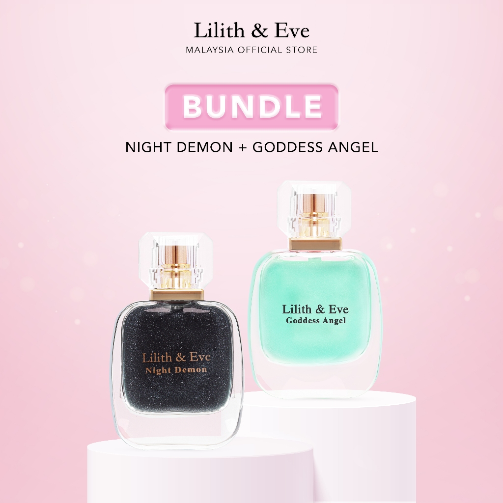 Lilith And Eve 2 In 1 Bundle Night Demon + Goddess Angel Eau De Perfume ...