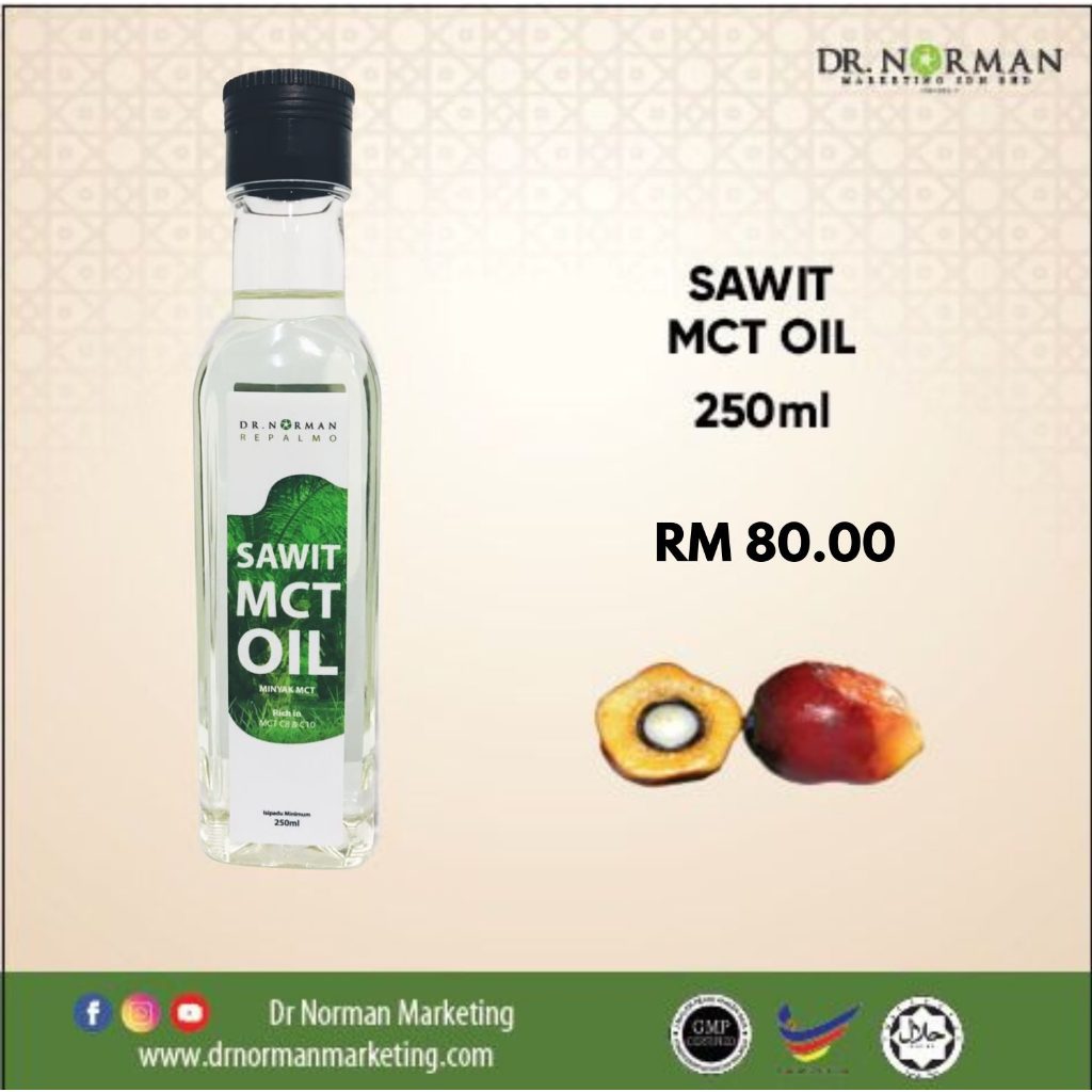 Dr. Norman Sawit MCT OIL 250ML (𝐓𝐞𝐫𝐛𝐚𝐫𝐮 𝟐𝟎𝟐𝟒) | Shopee Malaysia