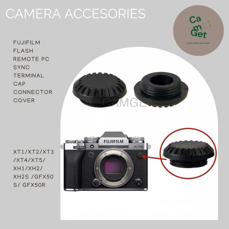 Fujifilm Flash Remote PC Sync Terminal Cap Connector Cover | Shopee Malaysia