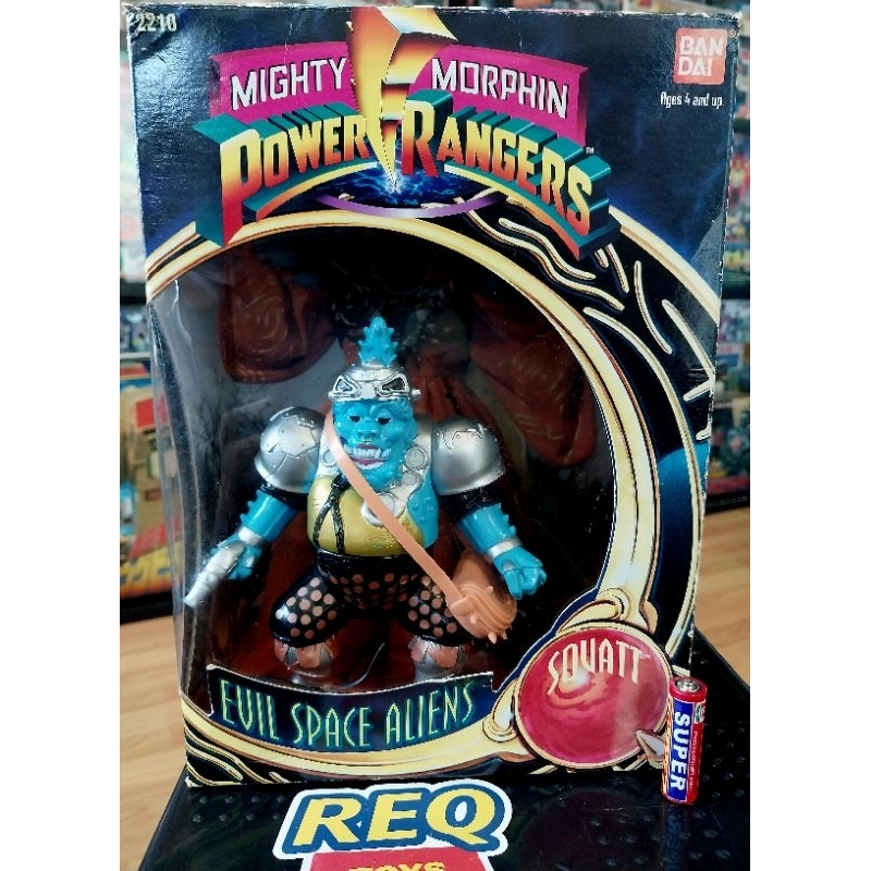 BANDAI 1993 MMPR SQUATT EVIL SPACE ALIENS POWER RANGERS | Shopee Malaysia