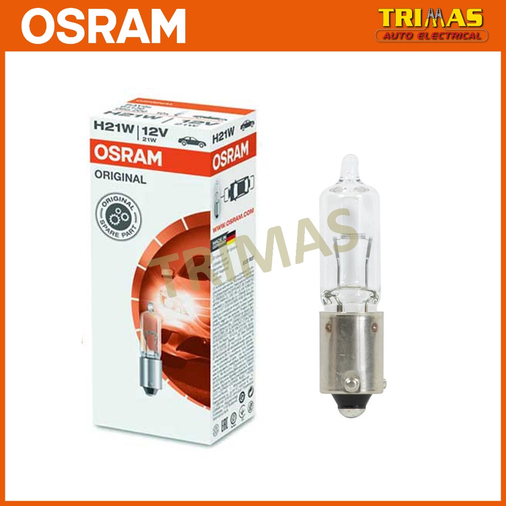 64136 Original Osram Line H21W 12V Signal Lamp Parking Light (1PC ...