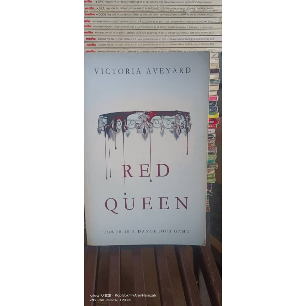 English Preloved Novel - Red Queen - Victoria Aveyard | Shopee Malaysia