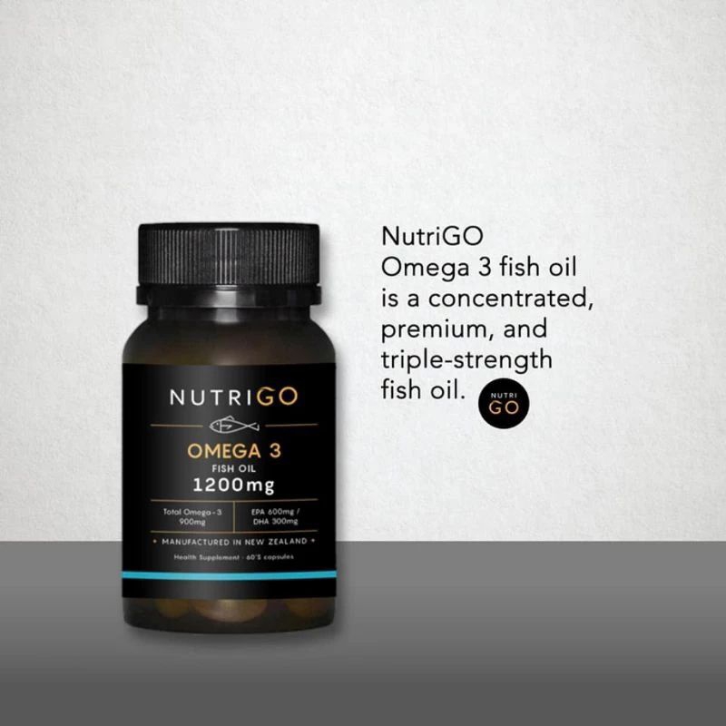 NutriGO Omega 3 Fish Oil 60S & 120S [New Zealand] | Shopee Malaysia