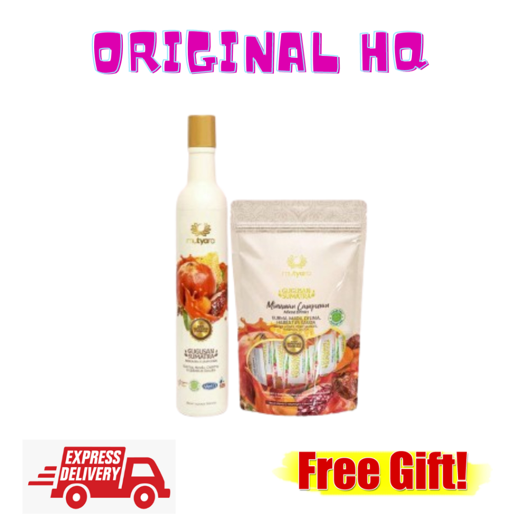 INSTANT DELIVERY - JAMU MUTYARA BY TYA ARIFIN MUTYARA BOTTLE 350ML ...