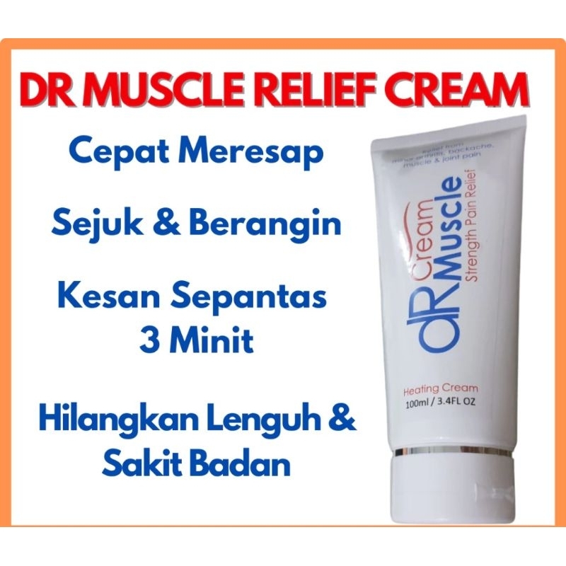 dR Muscle Cream Relief Pain | Shopee Malaysia
