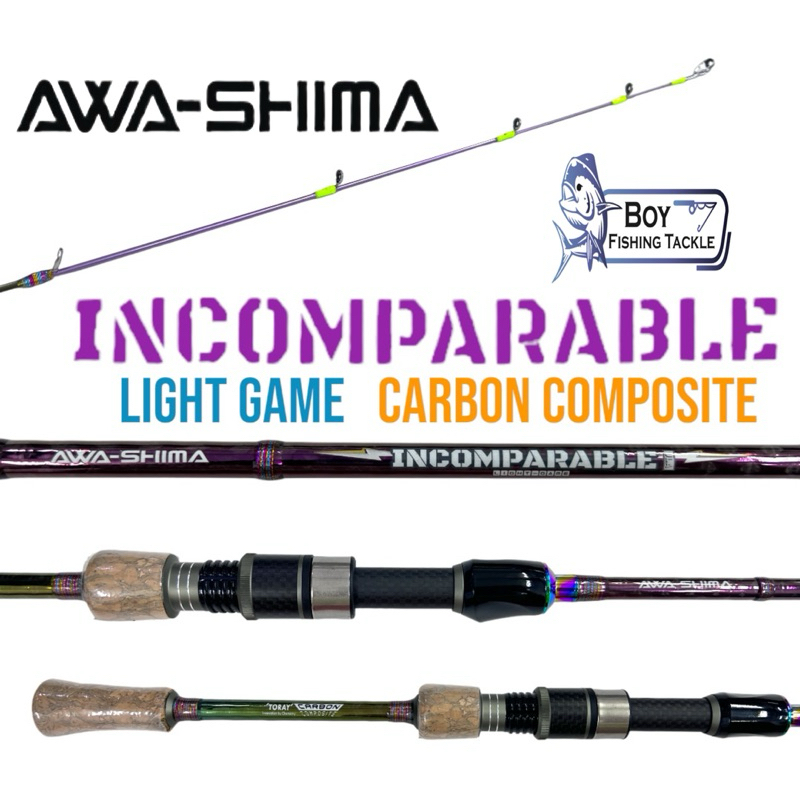 AWASHIMA INCOMPARABLE LIGHT GAME ULTRALIGHT FISHING ROD SPINNING ROD ...