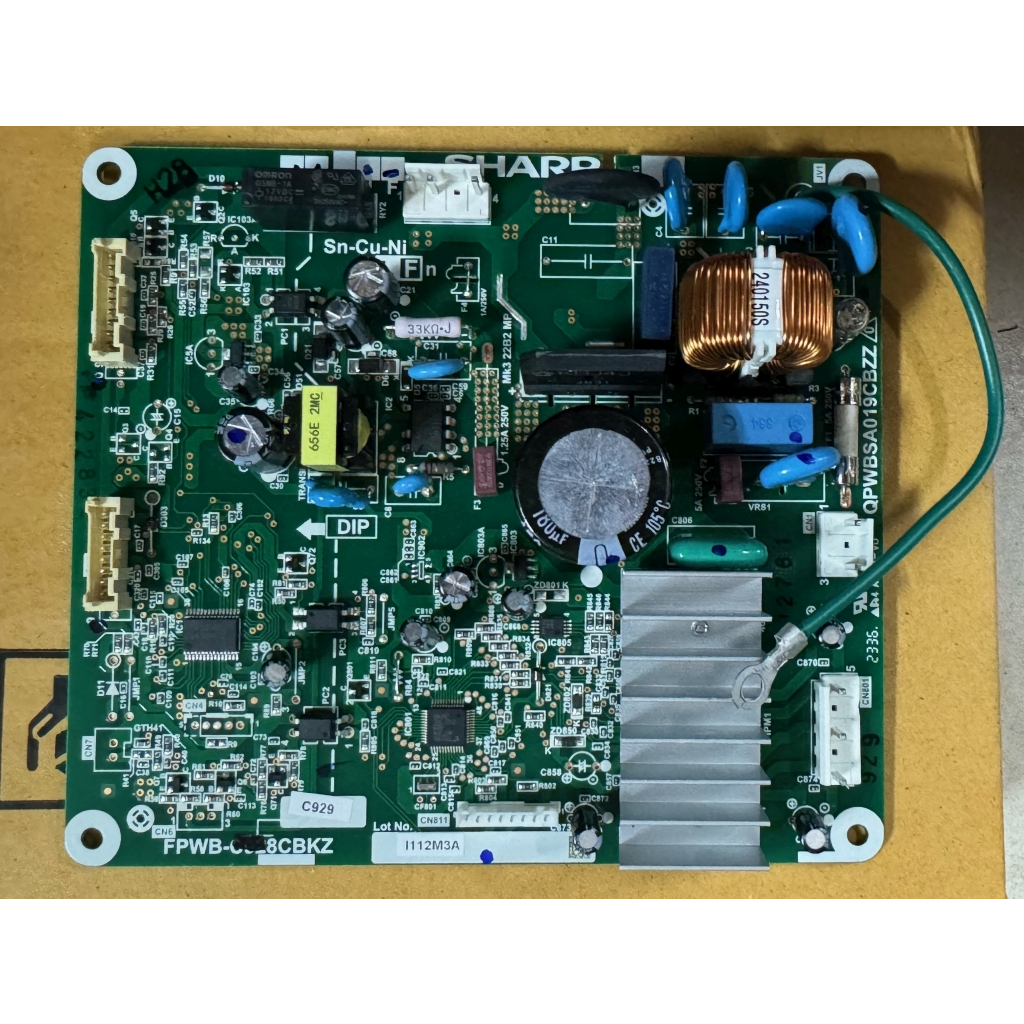 SHARP C929 SJ189 FRIDGE PCB START S/NO2204 ORIGINAL | Shopee Malaysia
