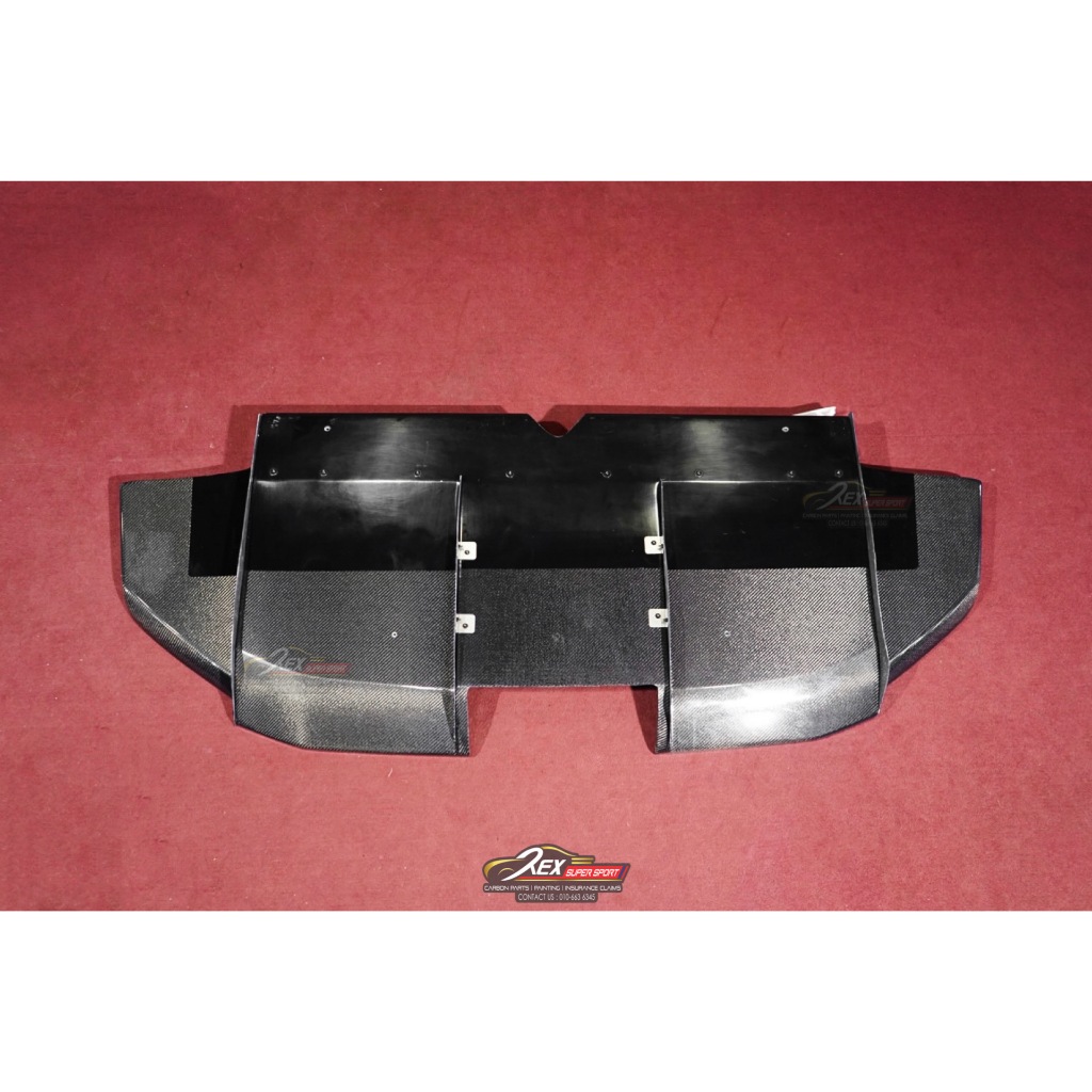 Honda FK8 Type R Rear Diffuser Varis Design Real Forged / Carbon Fiber ...