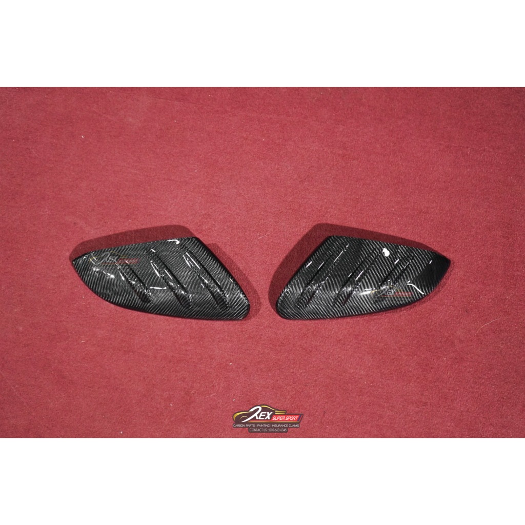 Honda FK8 Type R Side Mirror Cover Mugen Dry Carbon Stick On Original ...