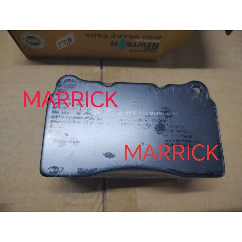 Mitsubishi Evo 6 7 8 9 Subaru WRX Brembo 4 pot brake pad front NEWTRON ...