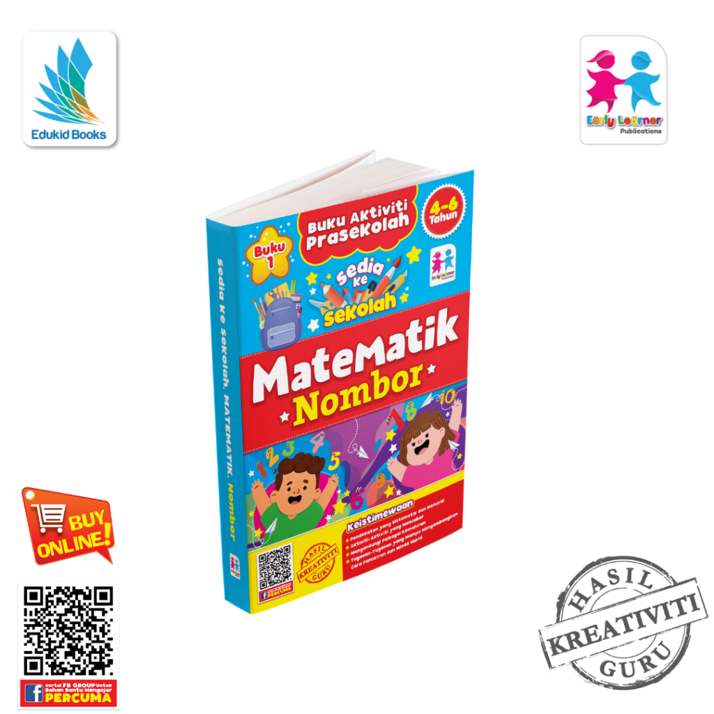 Sedia Ke Sekolah! - Siri Celik Matematik Nombor - Matematik - Tadika ...