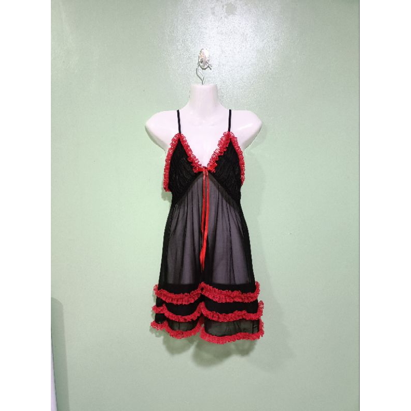 Sexy Night Dress(Pre Loved) | Shopee Malaysia
