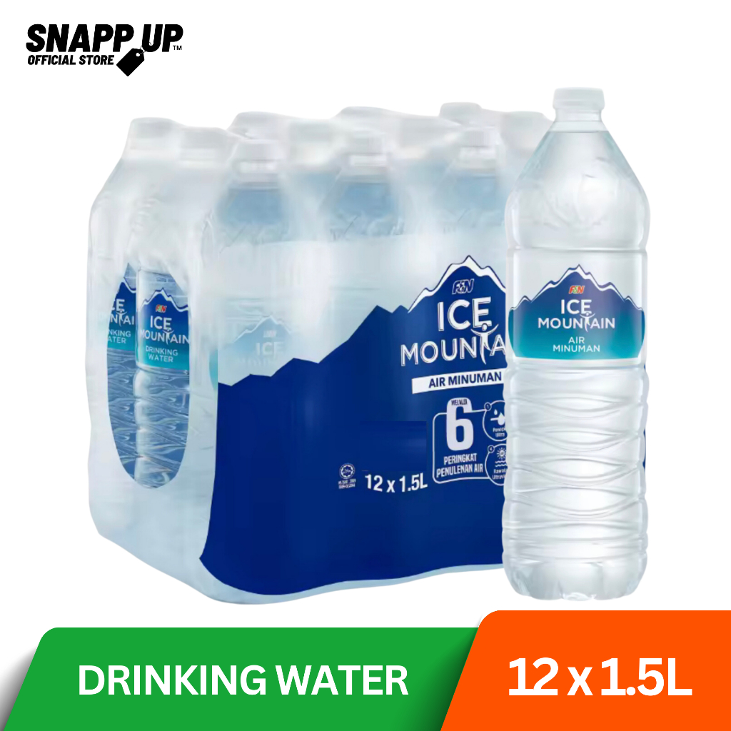 Ice Mountain Drinking Water 1.5L x 12 | Shopee Malaysia