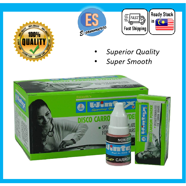 WINTEX CARROM POWDER 5g DISCO POWDER READY STOCK | Shopee Malaysia