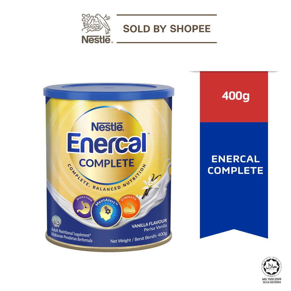 ENERCAL Complete Milk Formula Powder - Adult Complete Nutrition Powder ...