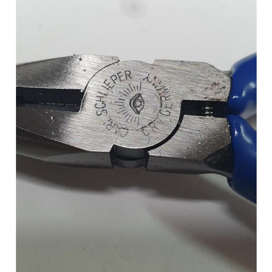 VINTAGE CARL SCHLIEPER EYE BRAND CAP MATA Mini Bend Nose Plier [MADE IN ...
