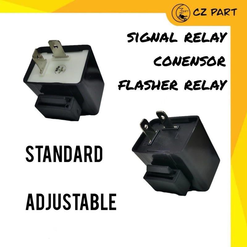 YAMAHA 6V/12V UNIVERSAL FLASHER RELAY DOUBLE SIGNAL RELAY LED | Shopee ...