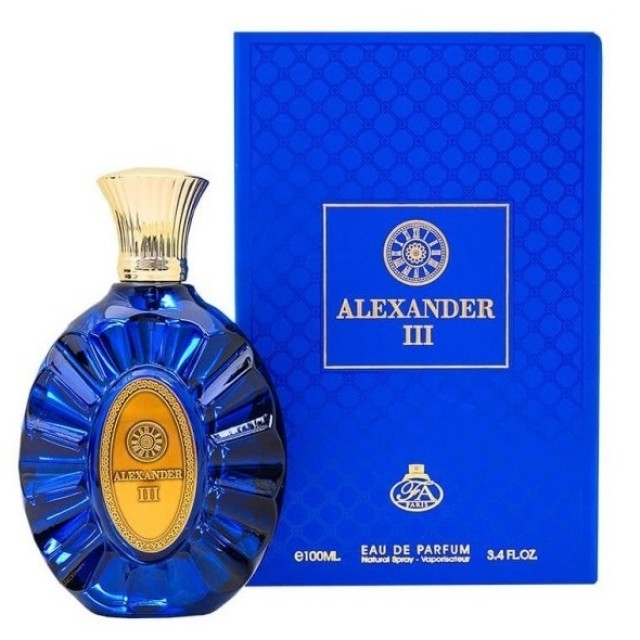 100% Original, Alexander III Eau De Parfum By Fragrance World - 100 ML ...