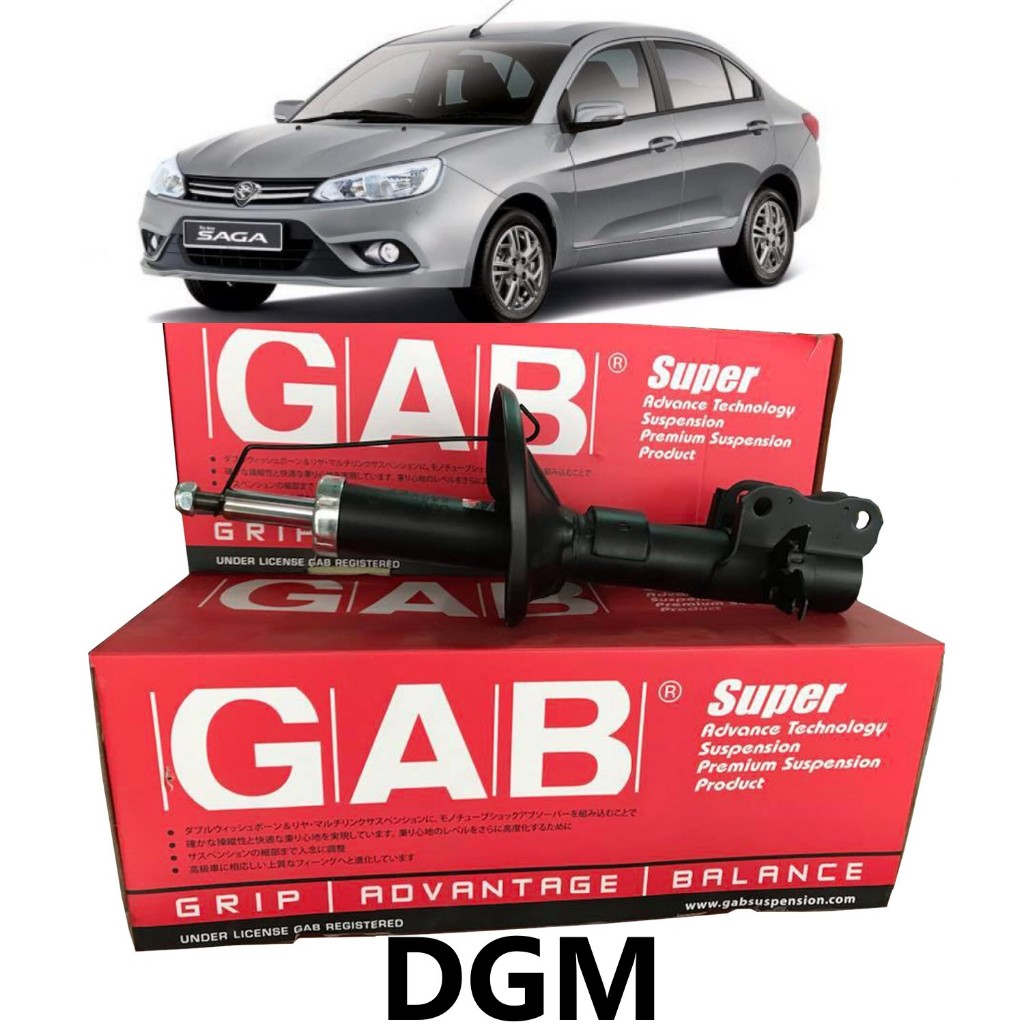 ORIGINAL GAB PROTON SAGA VVT (NEW MODEL) 2016-2024Y FRONT & REAR SHOCK ...