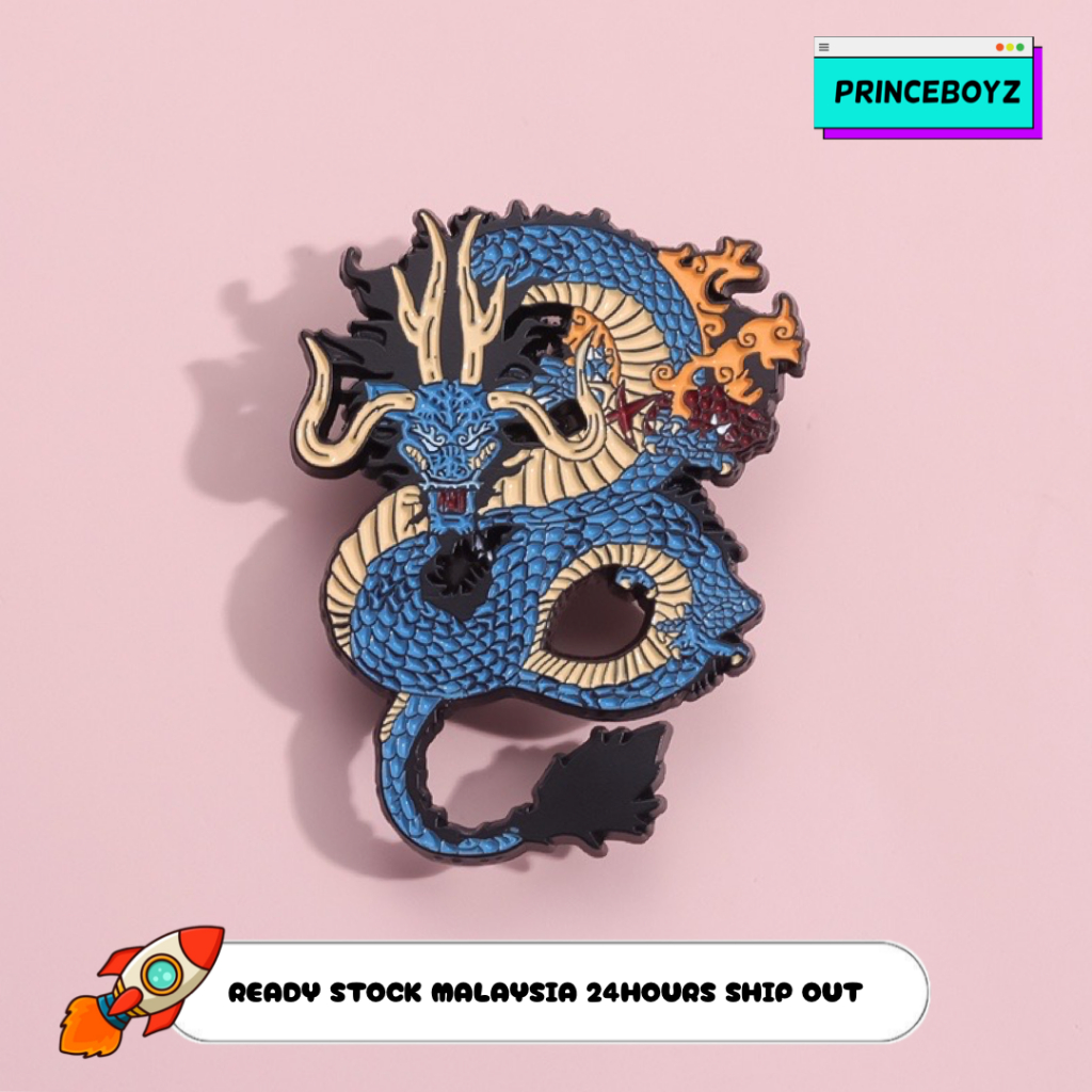 [READY STOCK] Kaido One Piece Anime Alloy Brooch Enamel Pin Badge ...