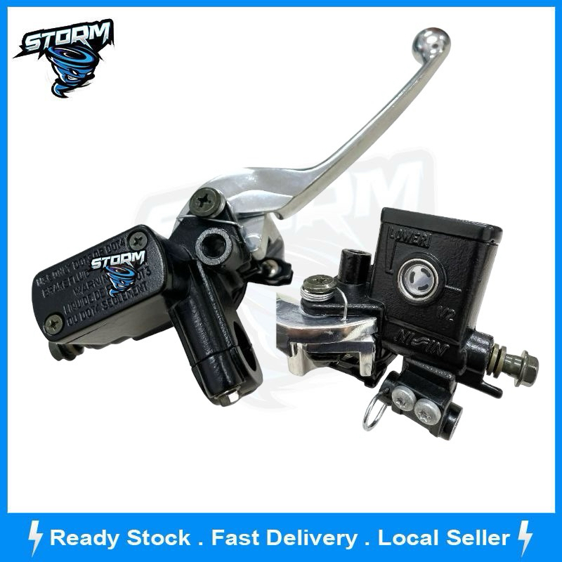 HONDA BEAT V1 V2 MASTER PUMP SET FULL SET DISC BRAKE PUMP SET | Shopee ...
