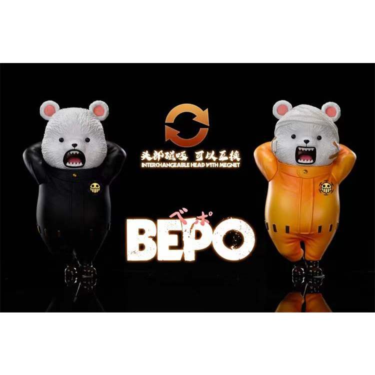 League Studio - Bepo One Piece Resin Statue GK Anime Figure | Shopee ...