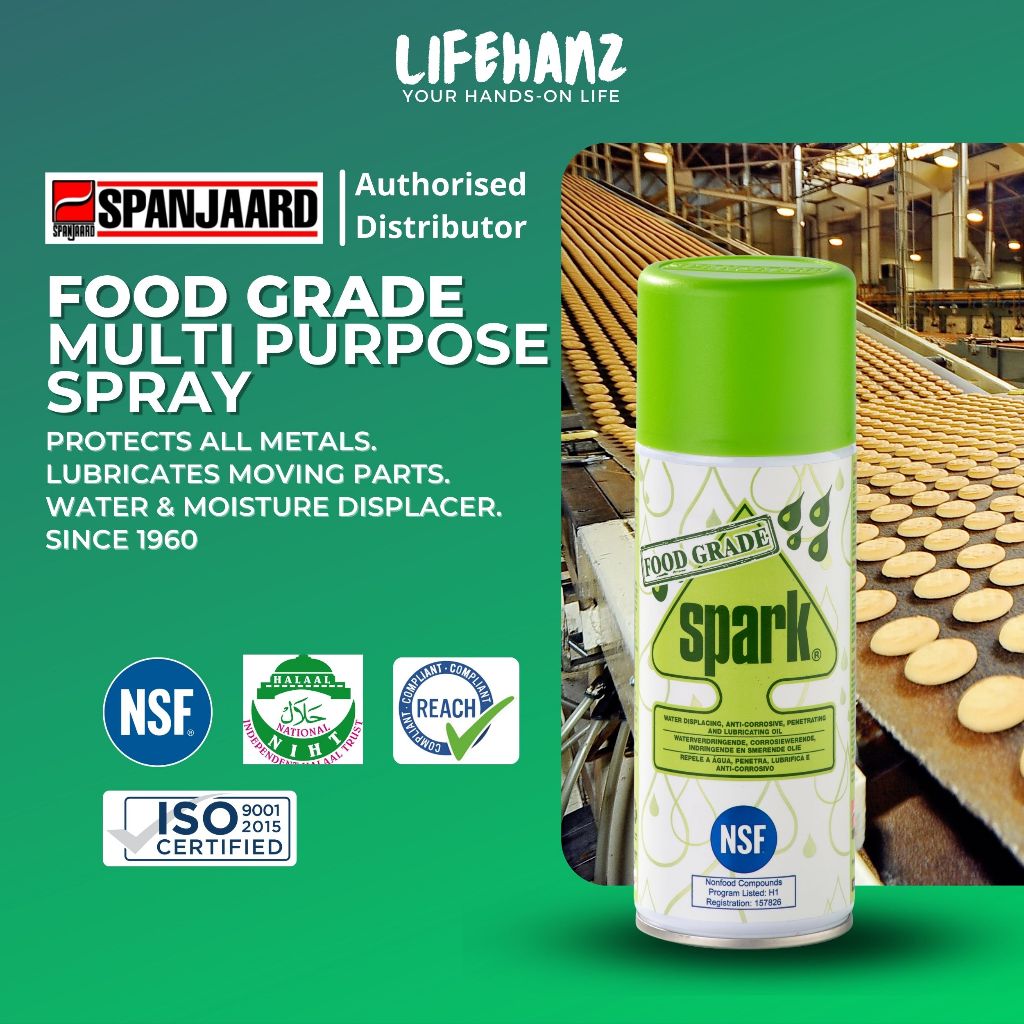 Spanjaard Food Grade Multi-purpose Spray - 400ml | Shopee Malaysia