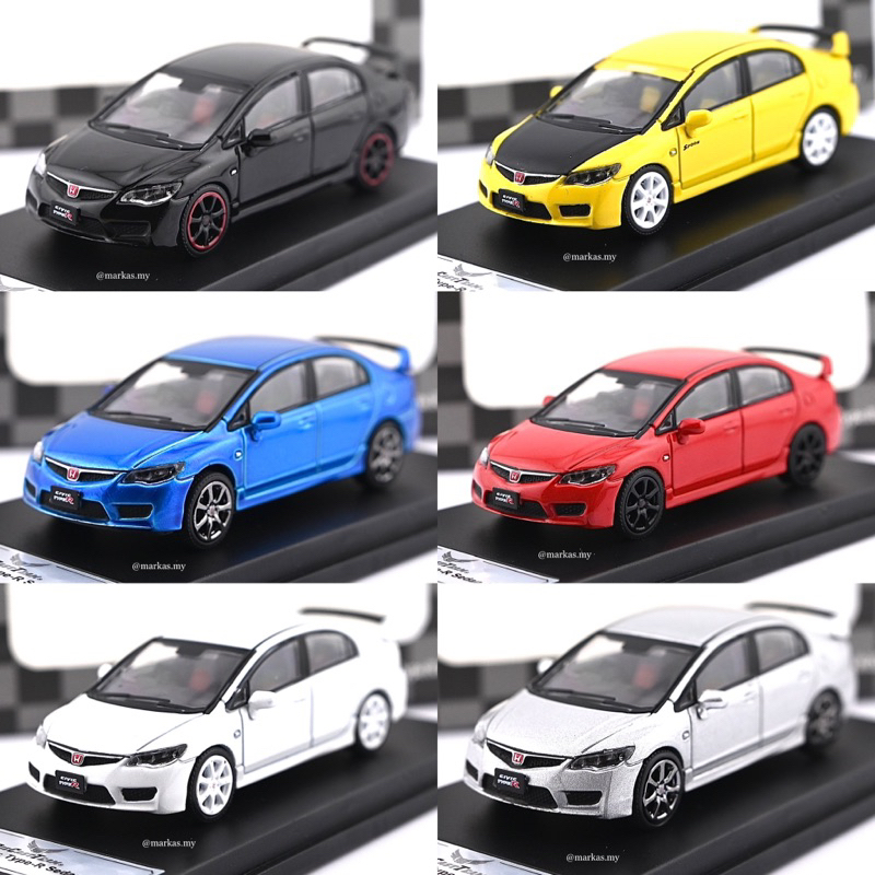 DCT 1/64 HONDA CIVIC TYPE R FD2 WITH ACRYLIC BOX | Shopee Malaysia