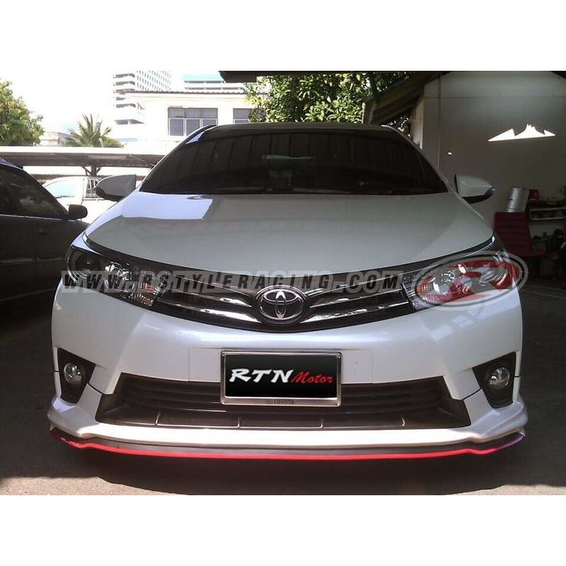 Toyota Altis 2014 2015 2016 Redline bodykit body kit front side rear ...